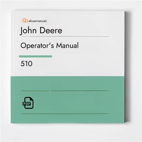 John Deere Backhoes 510 Manual Download