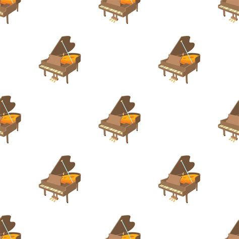 Grand Piano Pattern Seamless Vector 15065965 Vector Art At Vecteezy