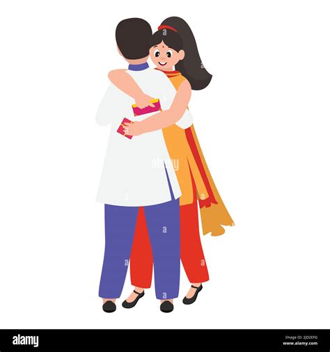 Hermano Y Hermana Abrazados Im Genes Vectoriales De Stock Alamy