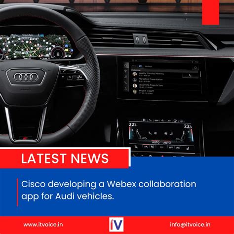 It Voice Media On Linkedin Cisco Webex Audi Collaborationapp Invehicleappstore Cariad