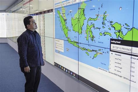 Erick Thohir Kunjungi Pertamina Integrated Enterprise Data And Command