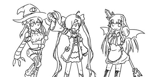 マギアブレイク 魔王の側の3人 家電粒子砲不調中のイラスト Pixiv
