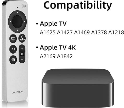 Nettech Replacement Remote For Apple Tv Instruction Manual