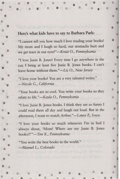 Junie B Jones Boss Of Lunch Junie B Jones 19