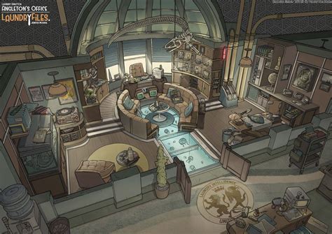 Unique Building Interior With Decor