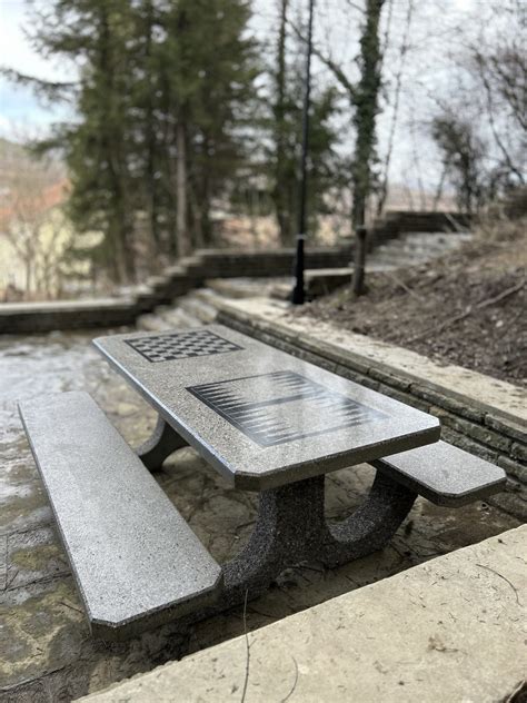 Игрална маса за Шах и Табла Eco Bul Park