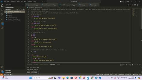 Raghuram Yalla On Linkedin Task 7 Practice Operators Conditional