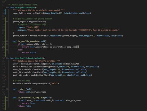 Not Recognizing One To One Relation Of Models Issue 188 Pylint Dev
