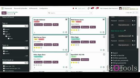 odoo password manager v17 by faotools overview youtube