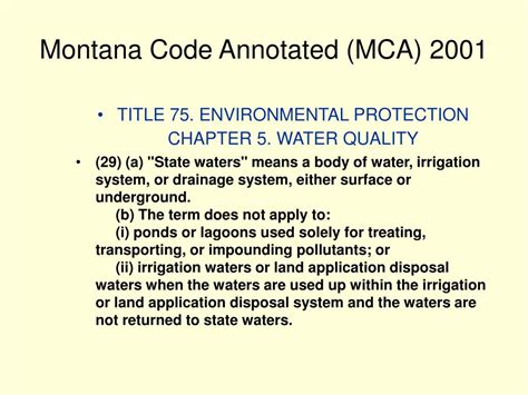 Ppt Stormwater Control Requirements For Construction Sites In Montana Powerpoint Presentation