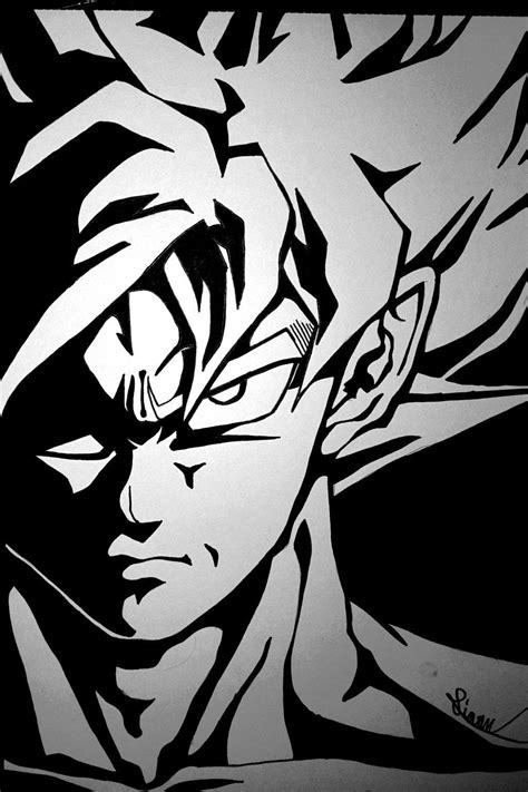 Son Goku Black Pop Art By Stephane Piovan Draw On Deviantart