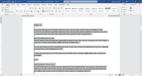 How To Move Reorder And Rearrange Pages In Microsoft Word
