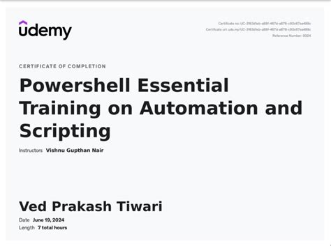 Ved Tripathi On Linkedin Powershell Automation Scripting