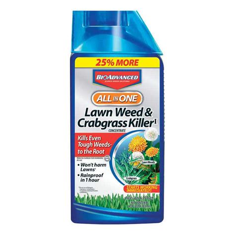 Bioadvanced All In One Lawn Weed And Crabgrass Killer Home And Office