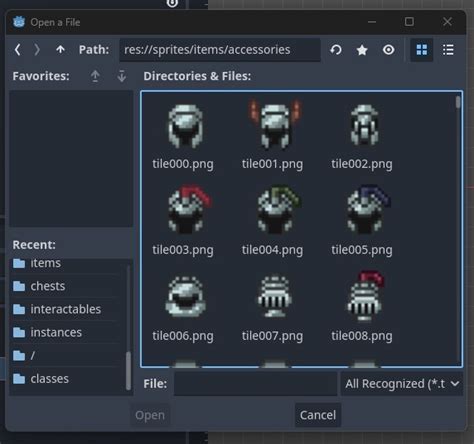 Showing Thumbnails In Filedialog Help Godot Forum