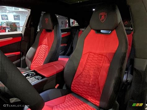 Nero Aderosso Alala Interior 2021 Lamborghini Urus Awd Photo