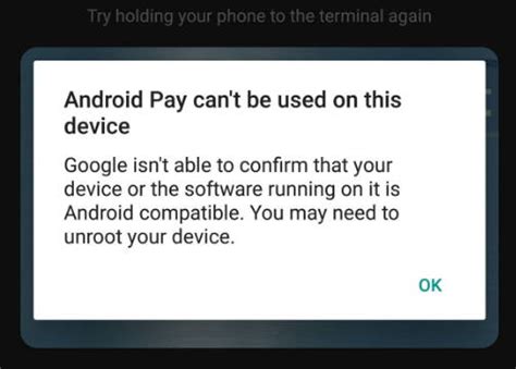 Android Pay Wont Work On Devices WIth Unlocked Bootloaders Ubergizmo