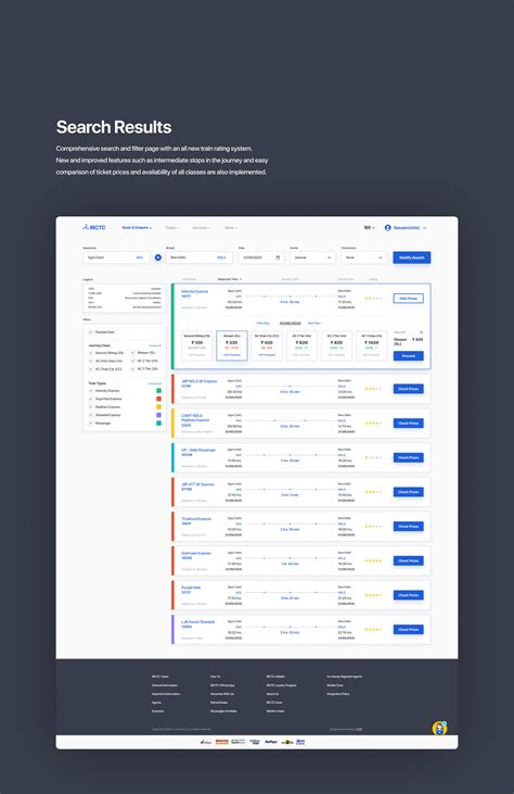 IRCTC Redesign UI UX Behance IRCTC Redesign UI UX Behance