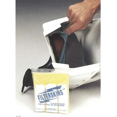 Short Clamp On Pod Filter Skin Cyclepartsnation Honda Parts Nation