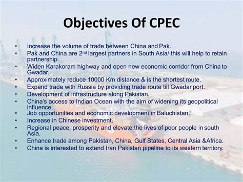 Cpec China Pakistan Economic Corridor Ppt