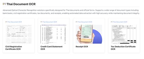 ไอแอพพ์ 4 ระบบ Ocr เอกสารภาษาไทยใหม่ล่าสุด Iapp Technology