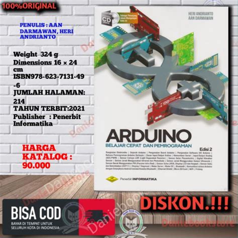 Jual Arduino Belajar Cepat Pemrograman Edisi Aan Darmawan