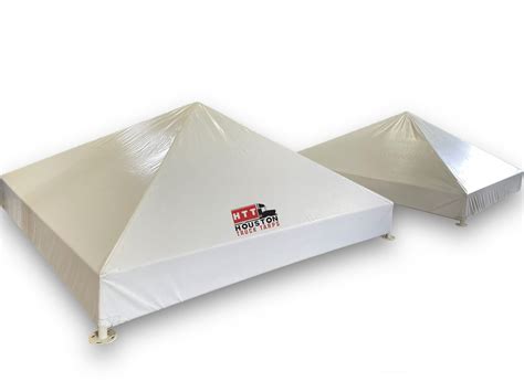 Custom Canopy In White Color Houston Truck Tarps