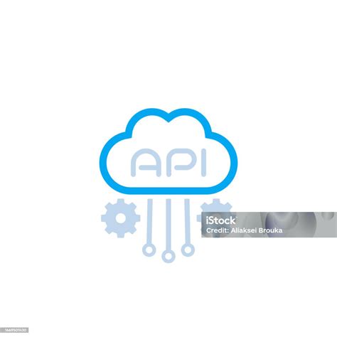 클라우드 Api 소프트웨어 통합 아이콘 애플리케이션 프로그래밍 인터페이스에 대한 스톡 벡터 아트 및 기타 이미지 애플리케이션