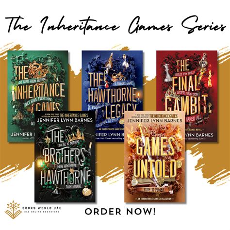 The Inheritance Games Series By Jennifer Lynn Barnes Books World Uae