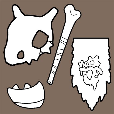 Cubone Without Skull