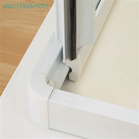 Lakes Classic Bi Fold Door Semi Frameless White W 700 X H 1850mm