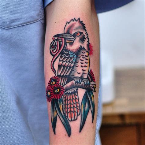 Kookaburra Tattoo By Mark Lording Vic Market Tattoo