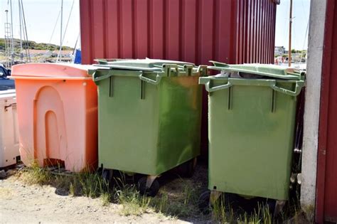 Premium Photo Garbage Containers