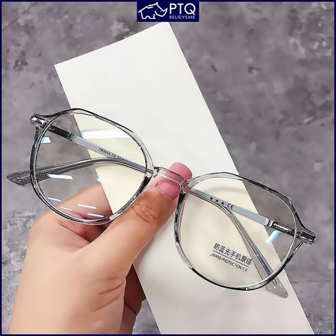 Anti Radiation Glasses Myopia Glasses Polygon Glasses Frame Korean