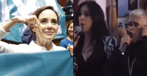 Lilly Téllez Critica Interpretación De Himno Nacional En Mitin De