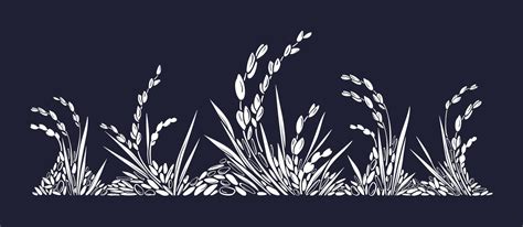Rice Border Vector Art Icons And Graphics For Free Download