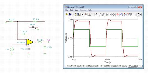 opa197 output lightning protection test with product unpowered