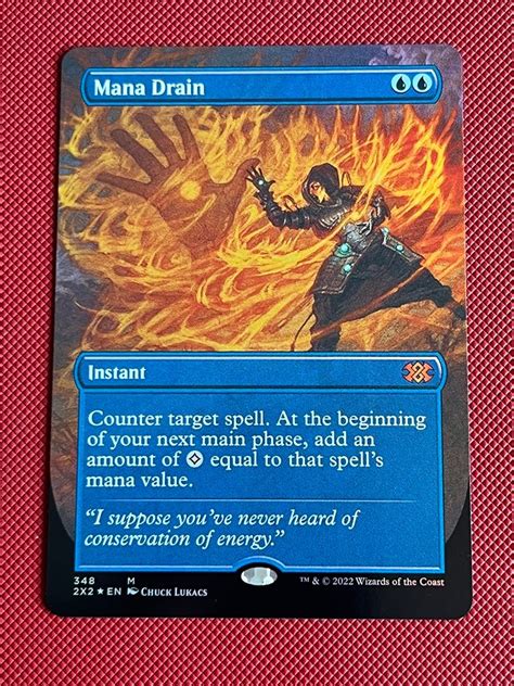 Mana Drain 2x2 348 Foil Mtg Proxies Magic Proxies Custom Magic