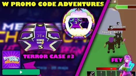 EVENT Jak zdobyć FEY S TERROR CASE 3 w PROMO CODE ADVENTURES