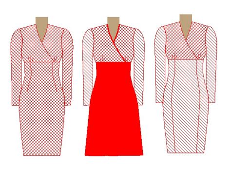 Empire Cross Over Dress