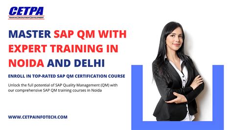 Master Sap Qm With Expert Training In Noida Sap Qm Certification