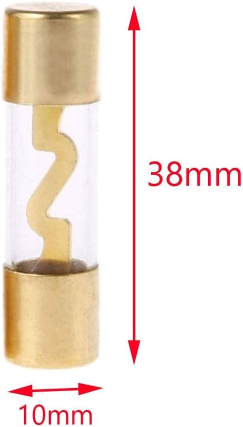 Buy Esupport 5 X 20a Agu Fuse 10x38mm Car Audio Power Safety Protect