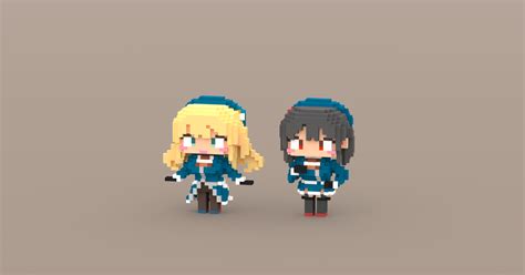 艦これ 高雄と愛宕 Initialstarのイラスト Pixiv