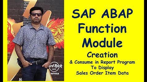 sap function module for sales data youtube