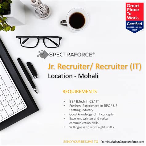 Yamini Thakur On Linkedin Spectraforce India Is Hiring