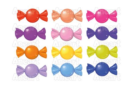 Candy Clip Art Sweets Desserts Lollipop Sugar Food Png