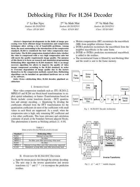 Non Blocking Filter Design And Improve Pdf Data Compression