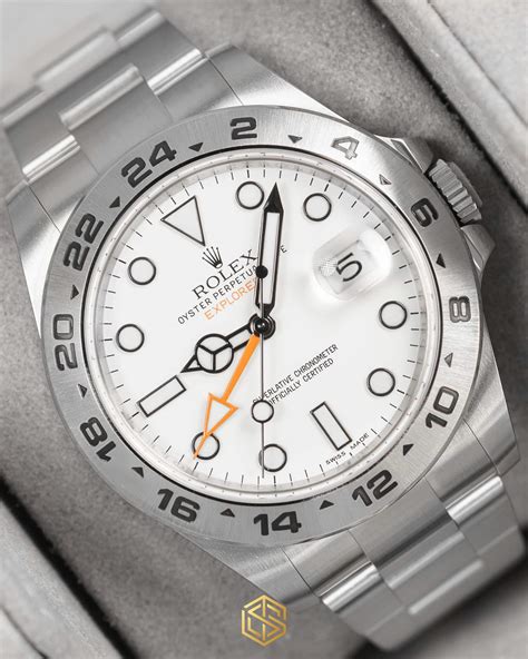 Rolex 216570 Explorer Ii Polar Dial 42mm 2020 Full Set Watch