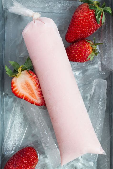 Free Photo Top View Of Frozen Brazilian Fruit Dessert