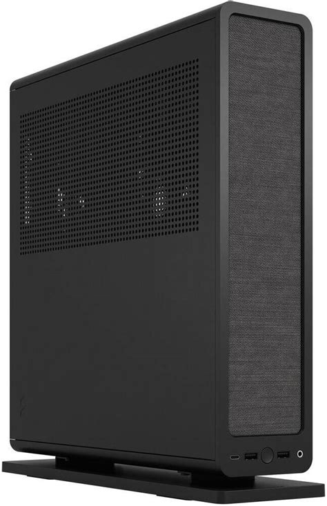 Fractal Design Ridge Mini Itx Small Form Factor Case 4 X 2 5 Drive Bays Steel Frame Side